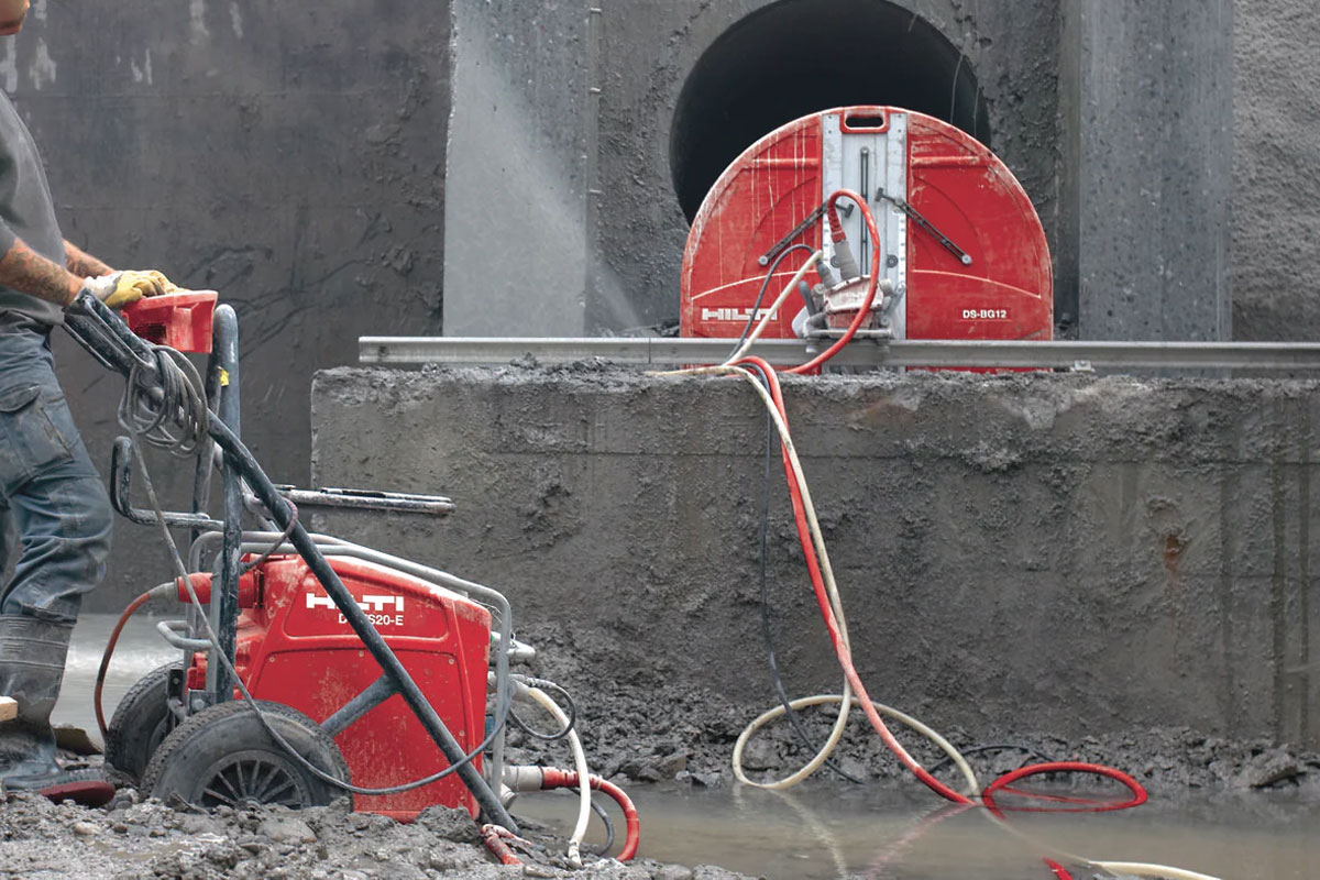 Hilti Diamond Wall Sawing | Dynamic Concrete Cutting